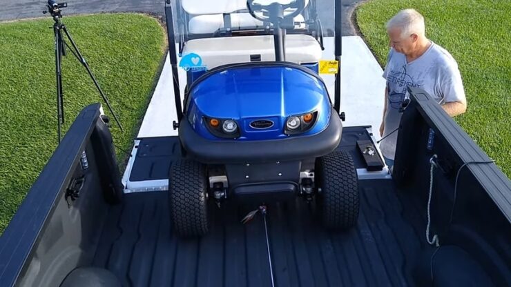 How To Haul A Golf Cart In A Short Bed Truck